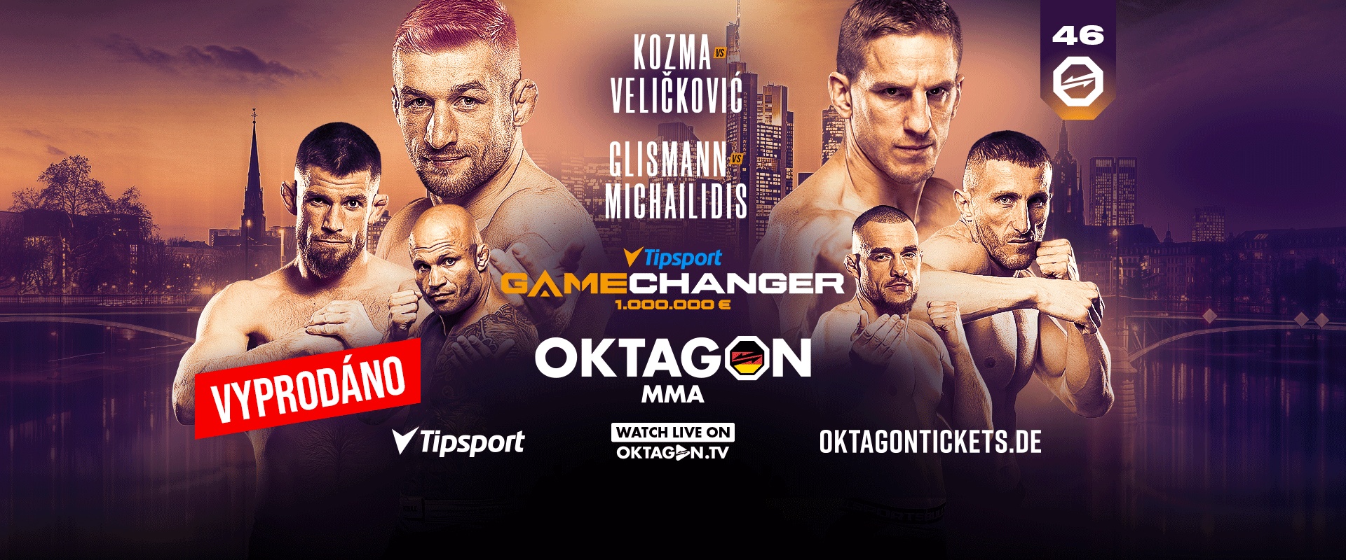 Oktagon Frankfurt MMA, buďte u toho | OKTAGON MMA